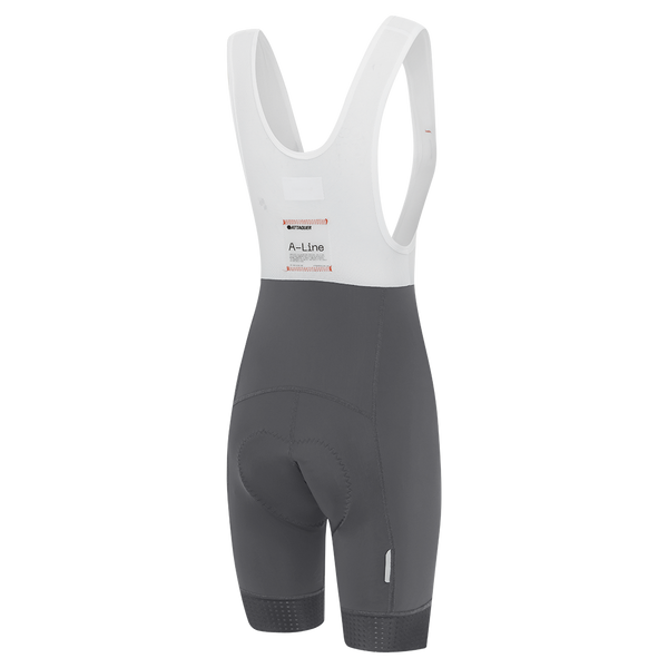 Women's A-Line Bib Shorts Titanium – en/r/oute